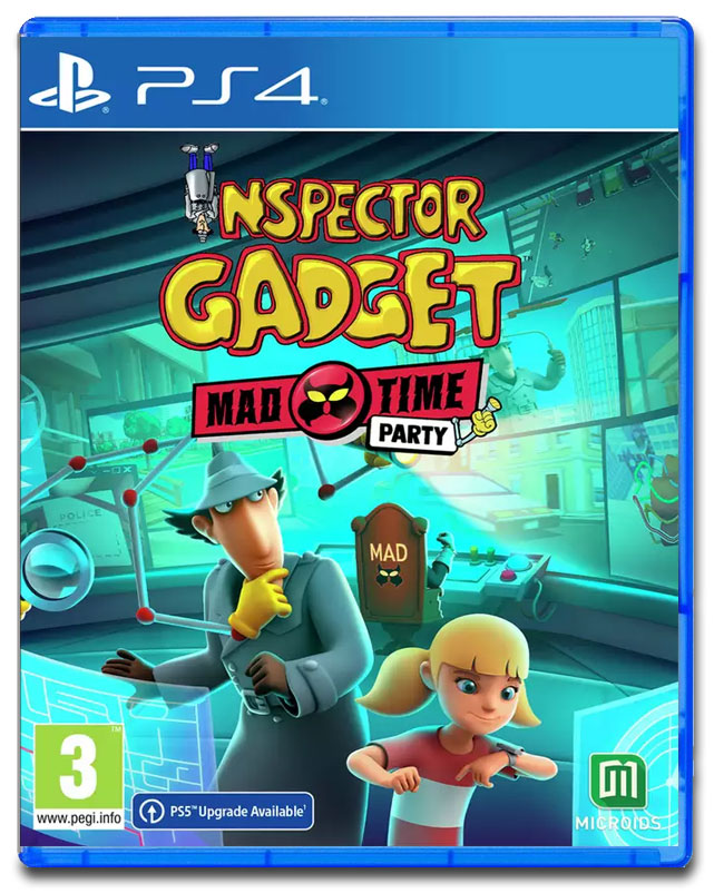 Inspector Gadget: Mad Time Party PS4 CZ - párty hra v češtině