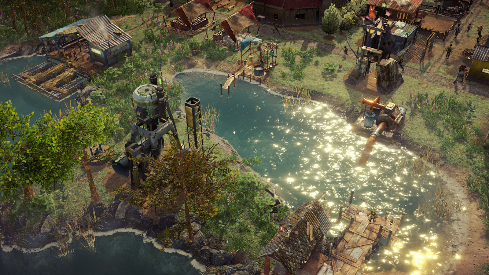 Surviving the Aftermath - strategická hra o budování kolonie na PS4