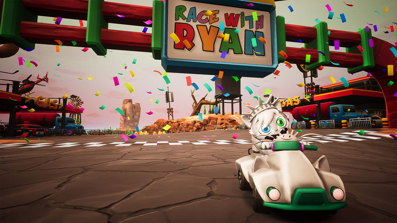 Race With Ryan: Road Trip PS4 - dětská závodní hra na Playstation 4